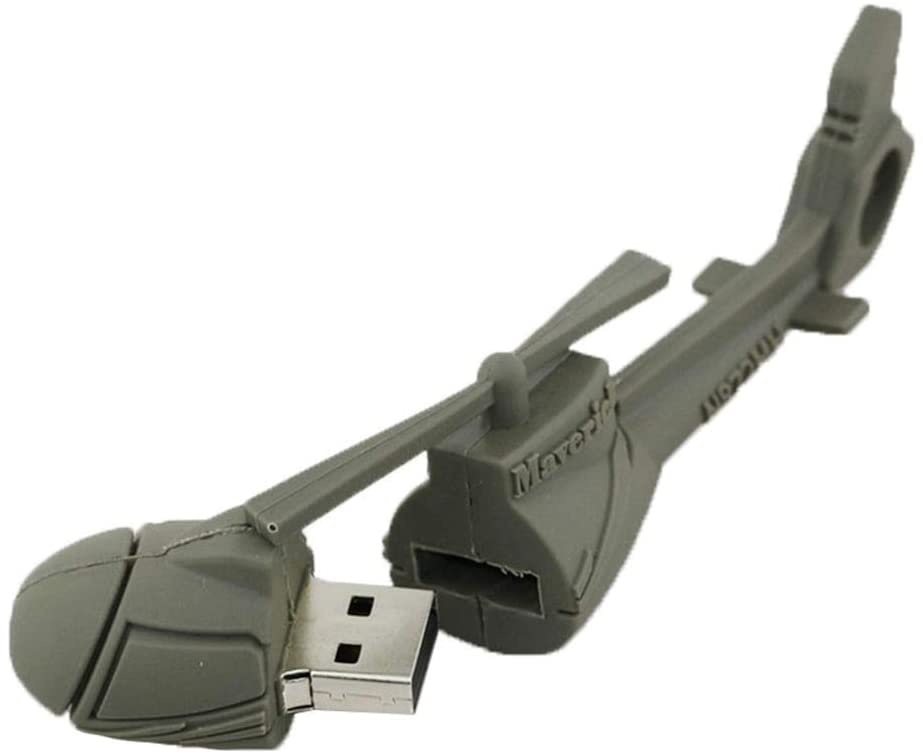 helicopter customized pvc usb
