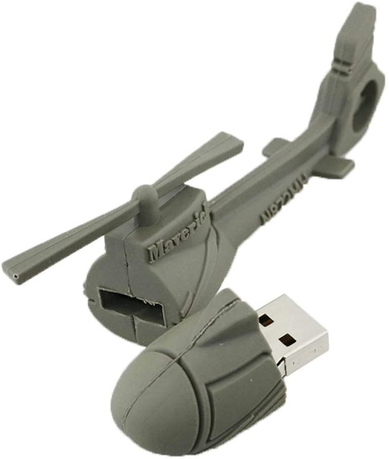 helicopter customized pvc usb